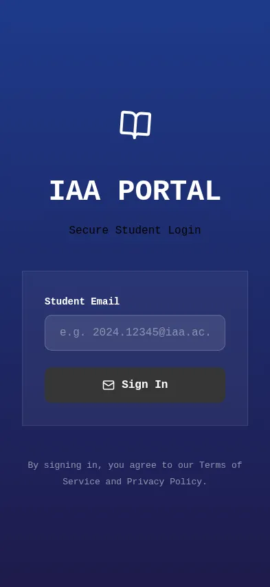 IAA Paper Portal