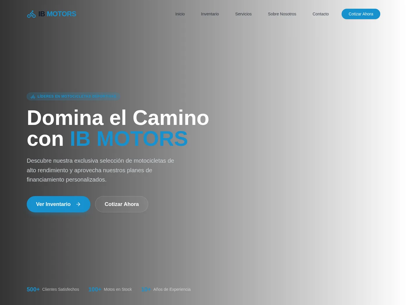 IB Motors Web Showcase