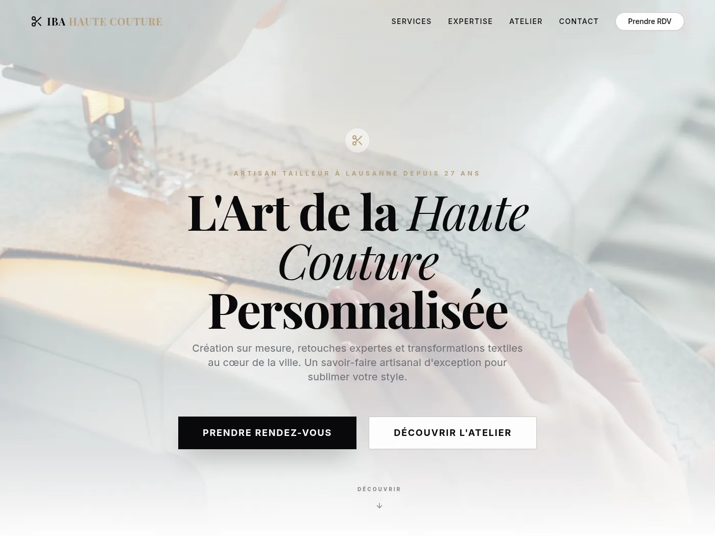 Iba Haute Couture Site