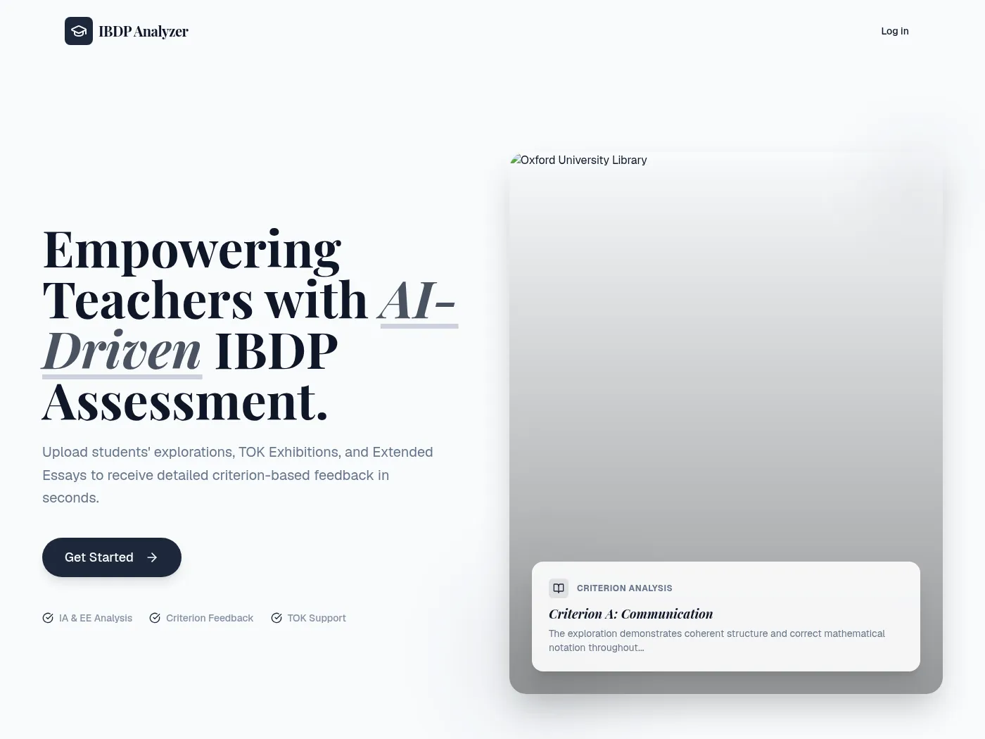 IBDP Exploration Analyzer