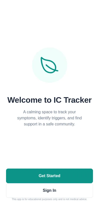 IC Tracker MVP