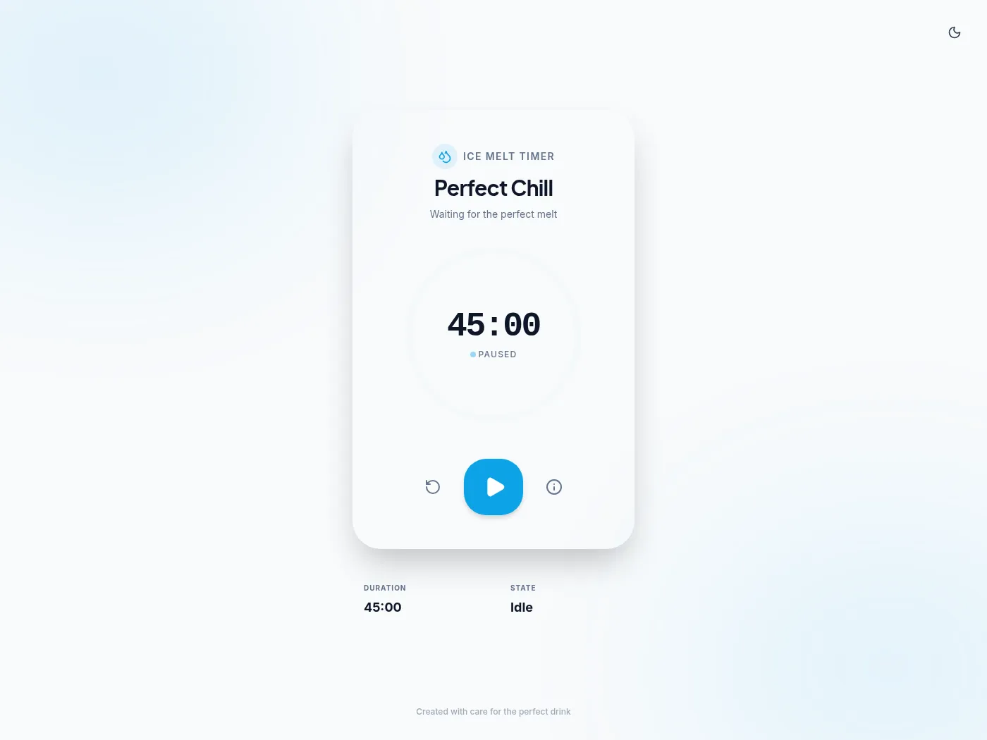 Ice Melt Timer