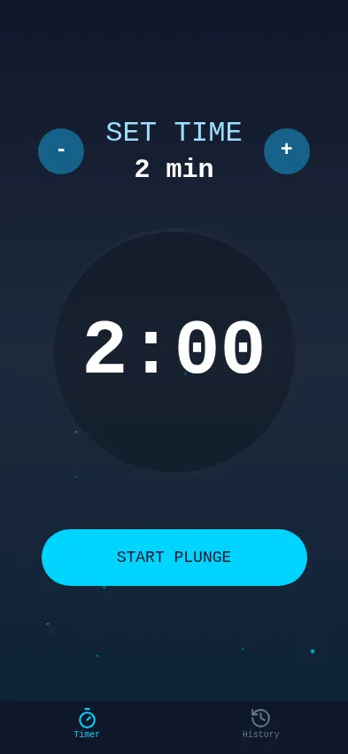IceLog Cold Plunge Timer
