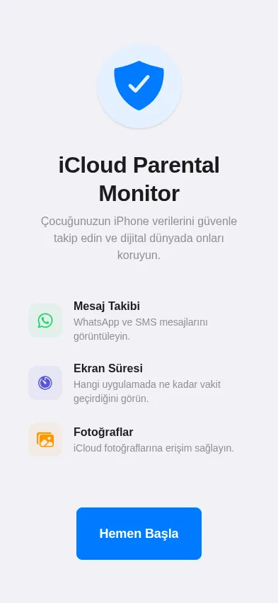 iCloud Parental Monitor