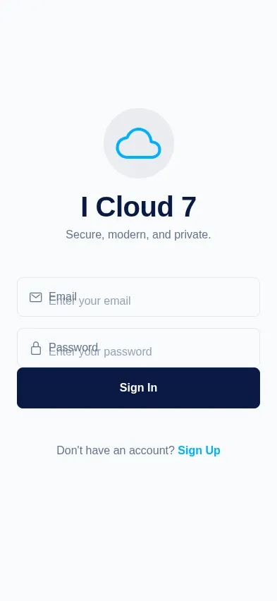I Cloud 7 Messenger