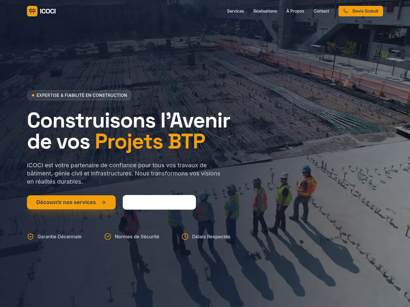 ICOCI BTP Web Presence