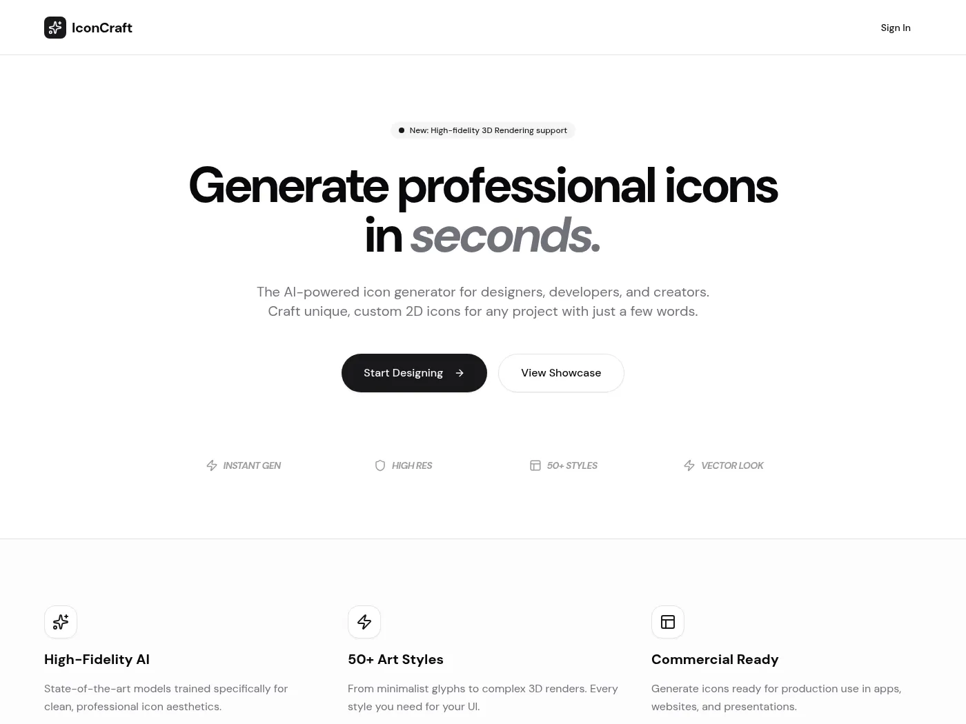 IconCraft Generator
