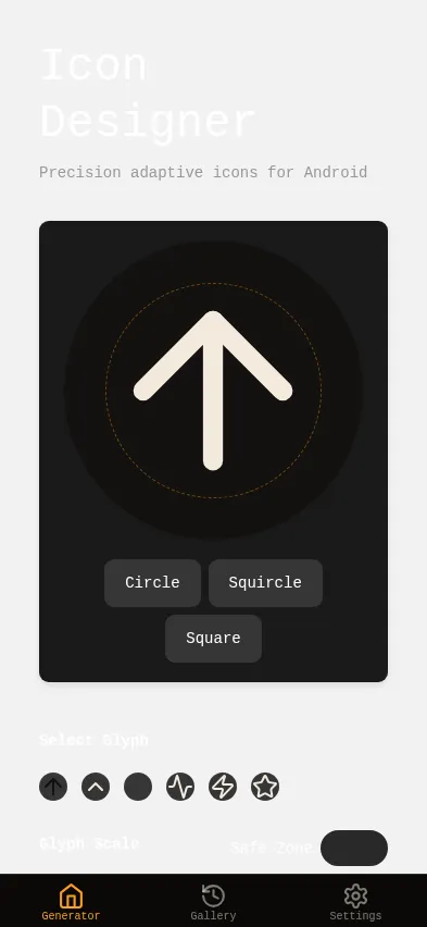 Adaptive Icon Generator
