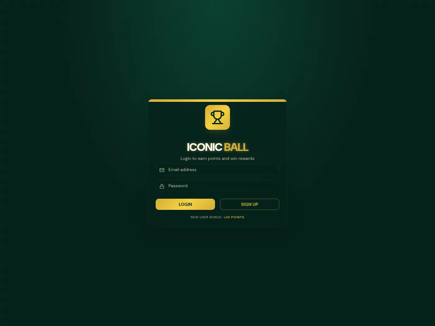 Iconic Ball Points App