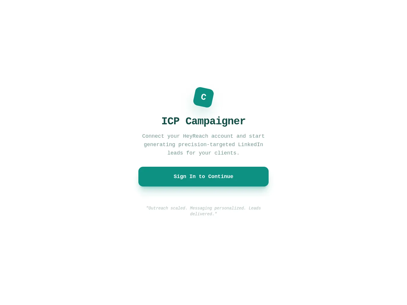 ICP Contact Campaigner