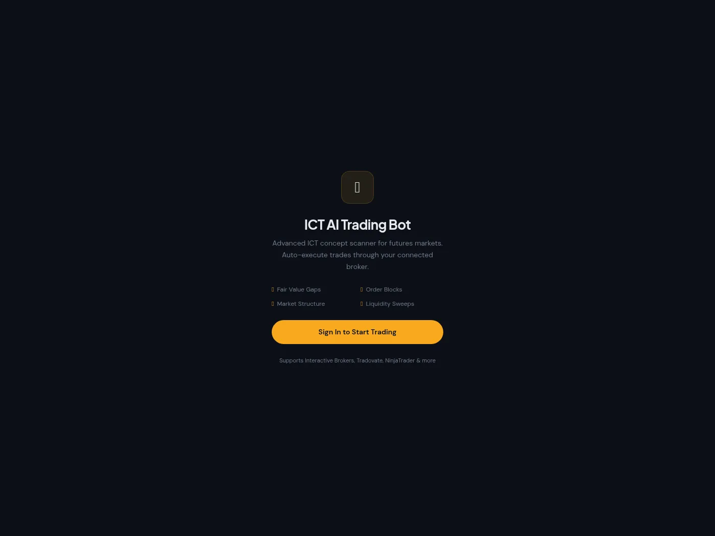 ICT AI Trading Bot