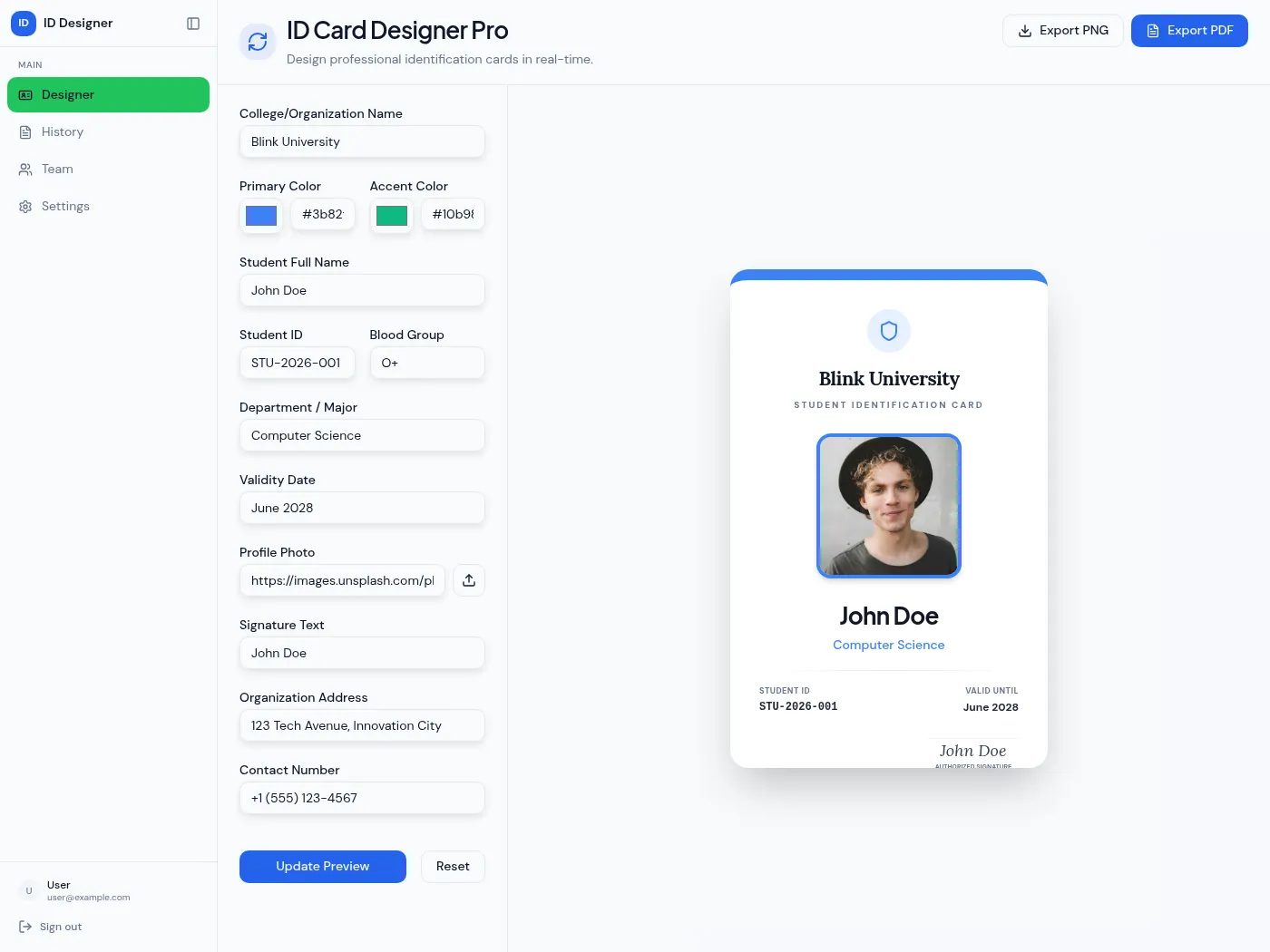 ID Card Designer Pro