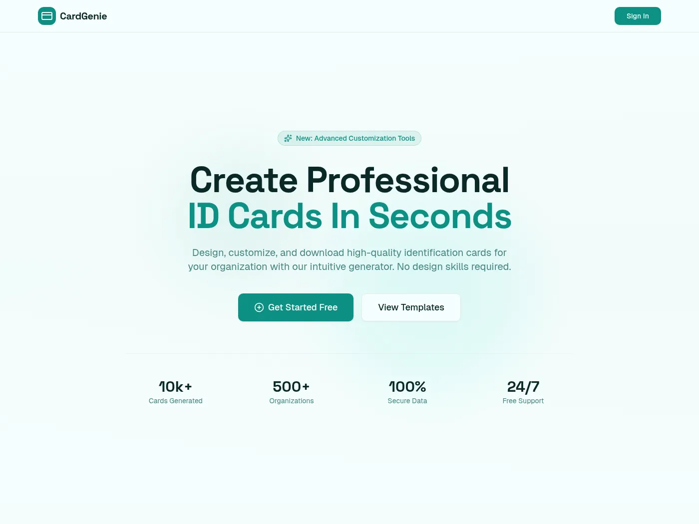 CardGenie