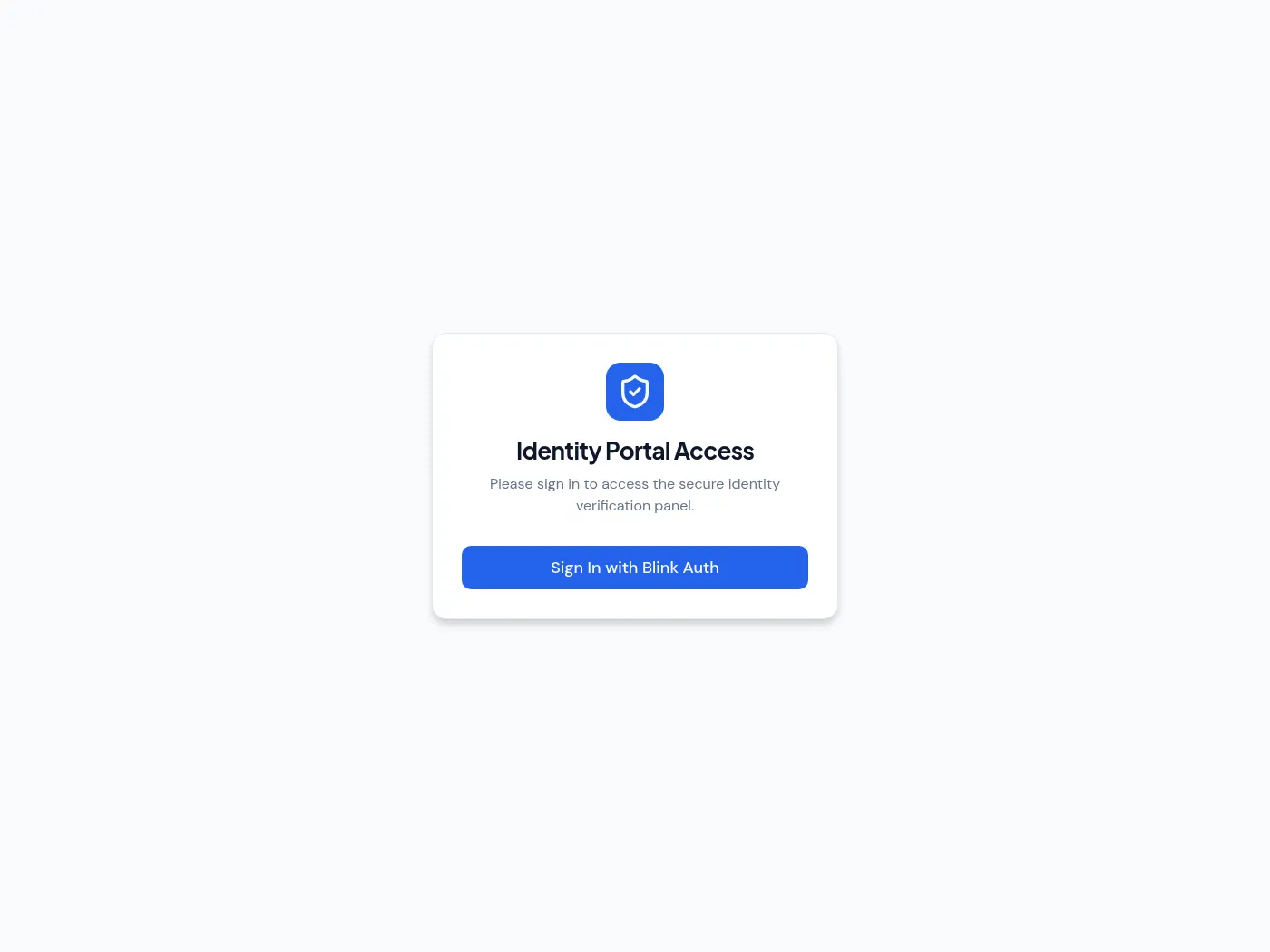 ID Lookup Portal