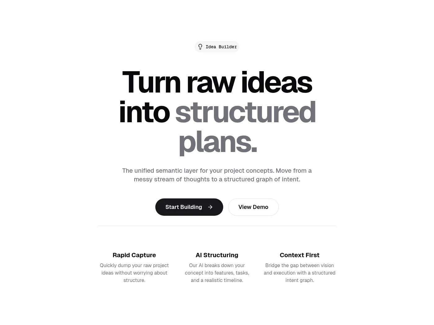Idea Builder