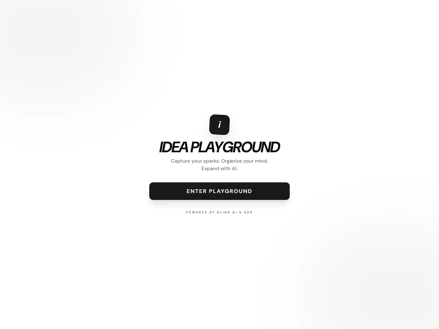Idea Playground