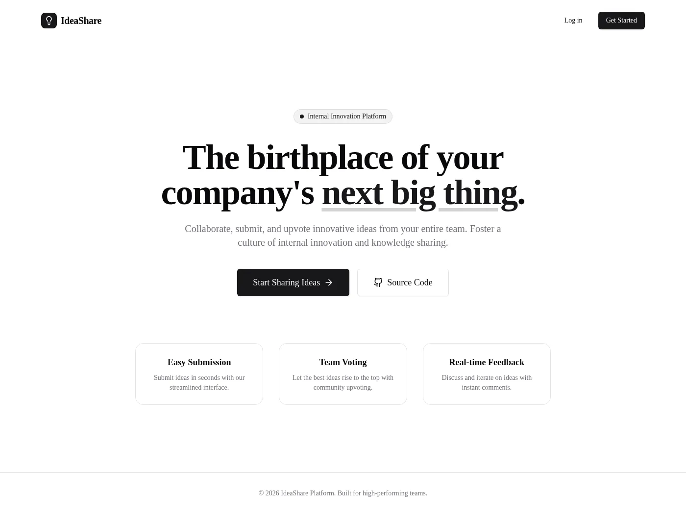 IdeaShare App