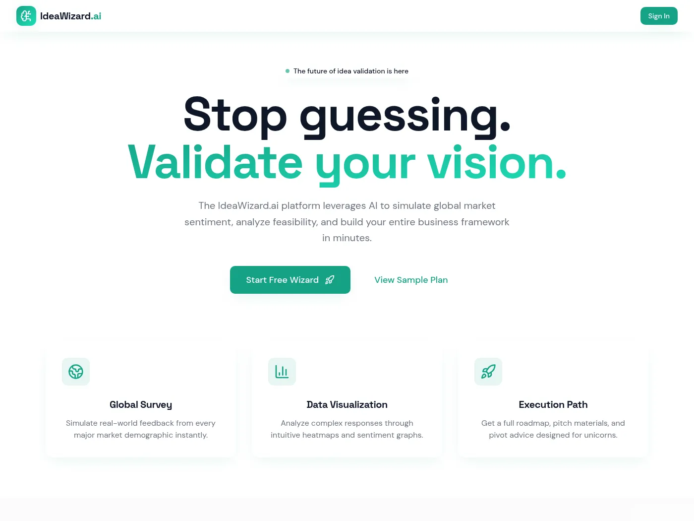 Idea Validation Wizard