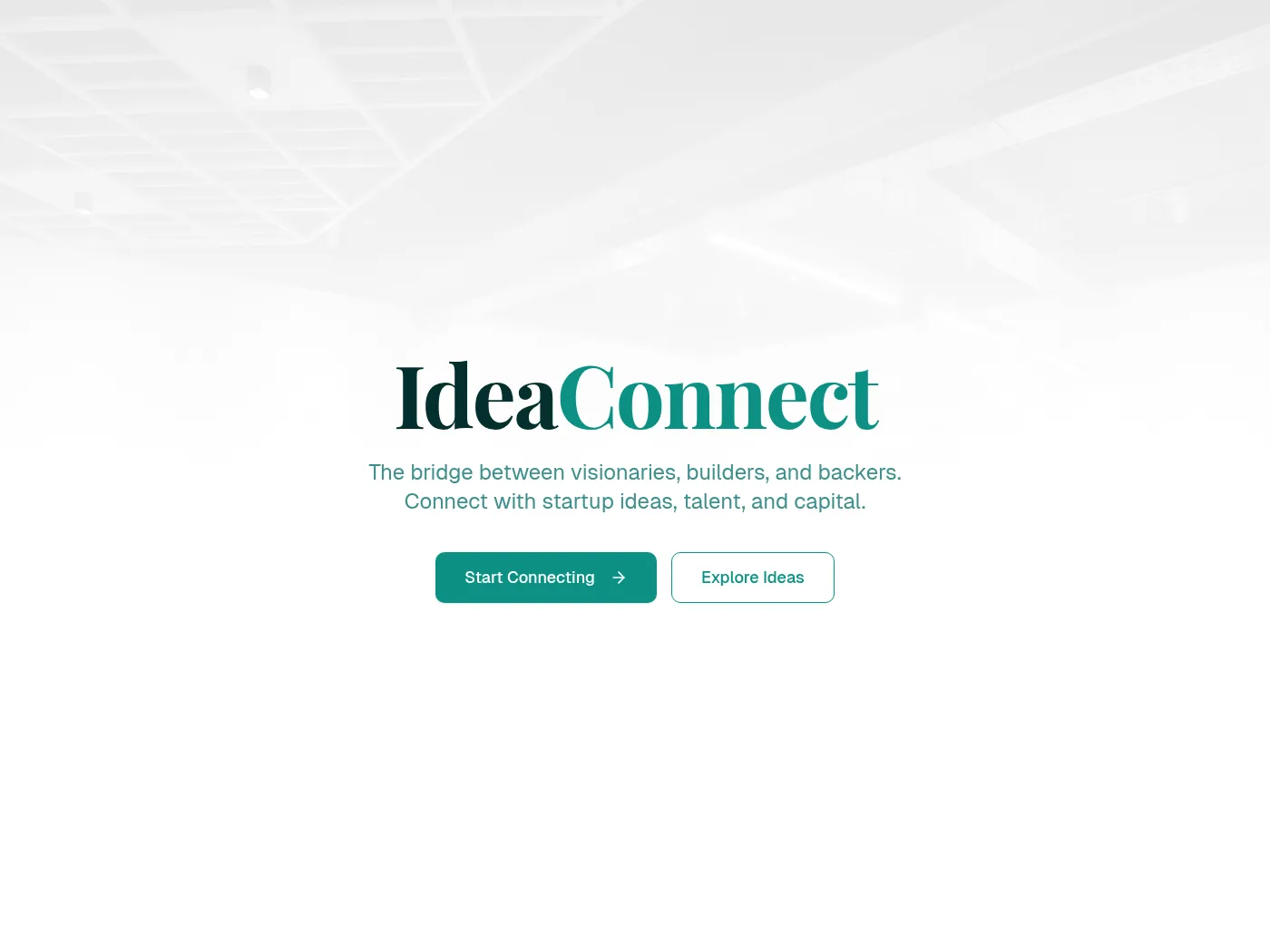 IdeaConnect Platform
