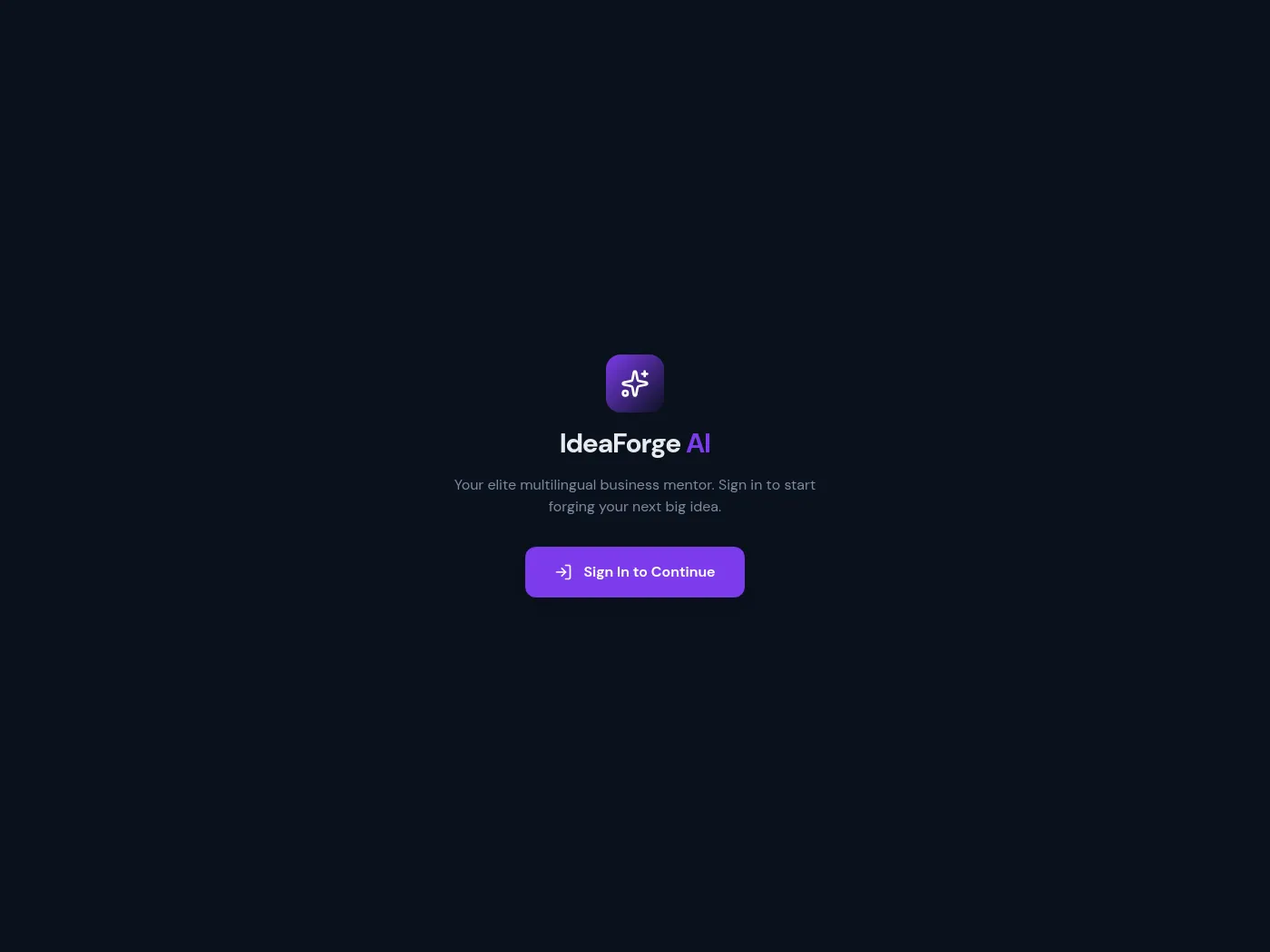 IdeaForge AI Mentor