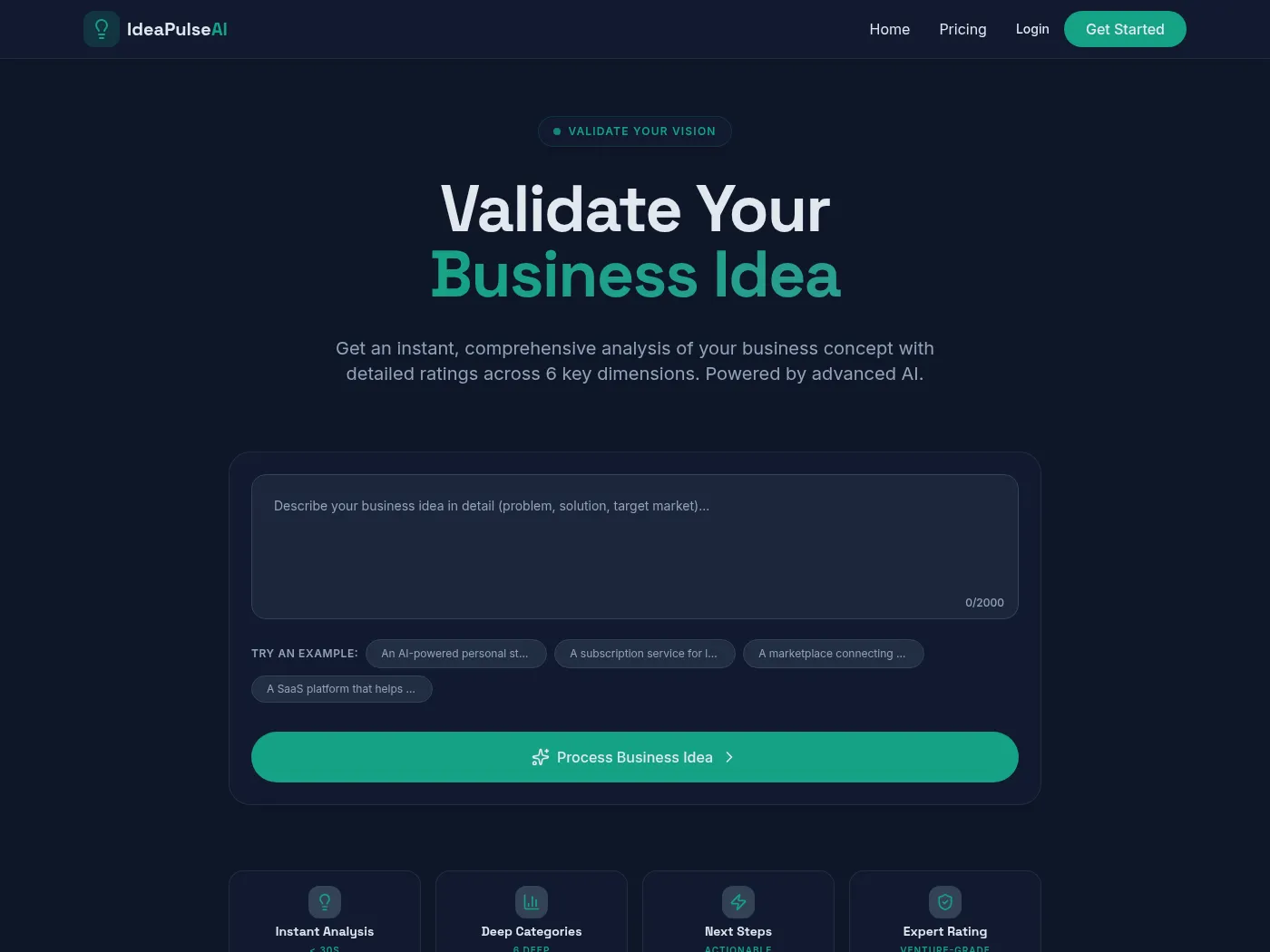IdeaPulse AI Analyst