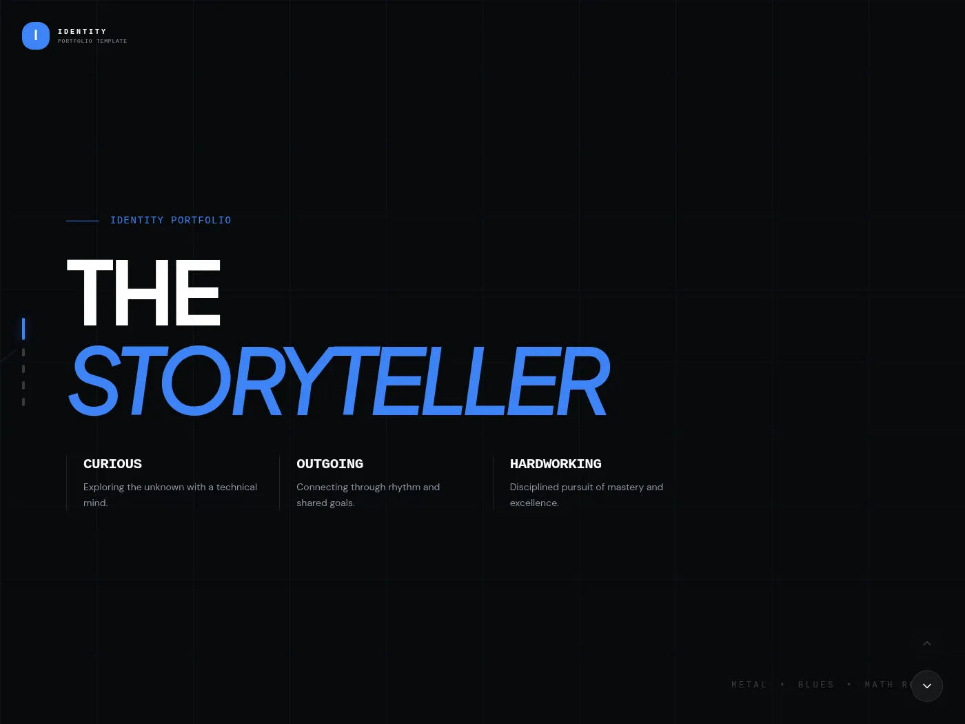Identity Portfolio Template