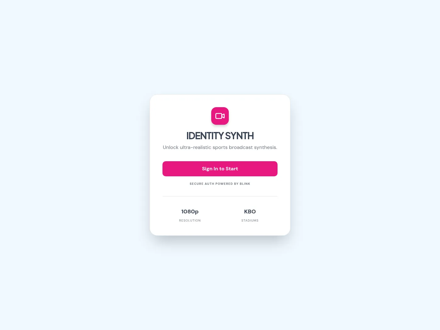 Identity Video Synth