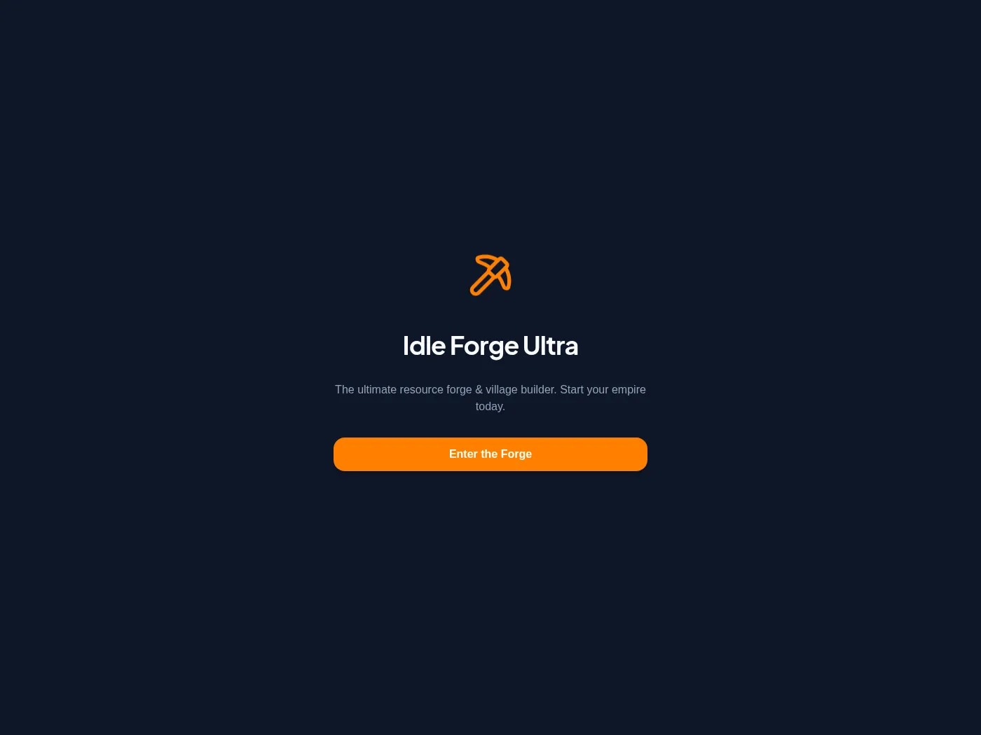 Idle Forge Ultra
