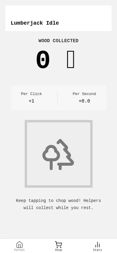 Idle Gaming App