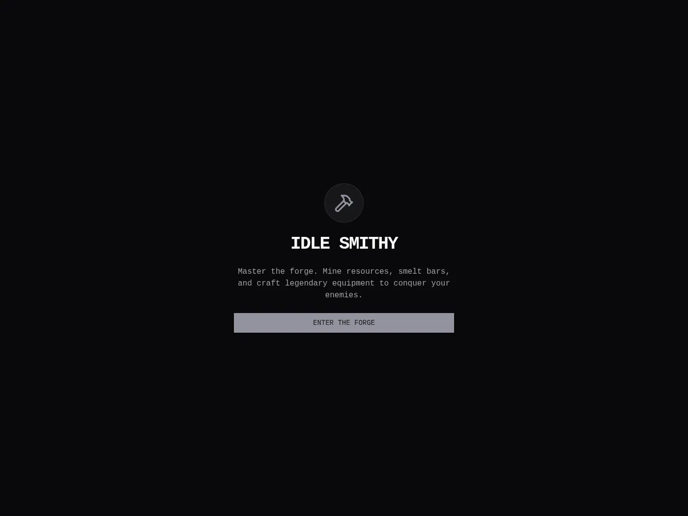 Minimal Idle Smithy