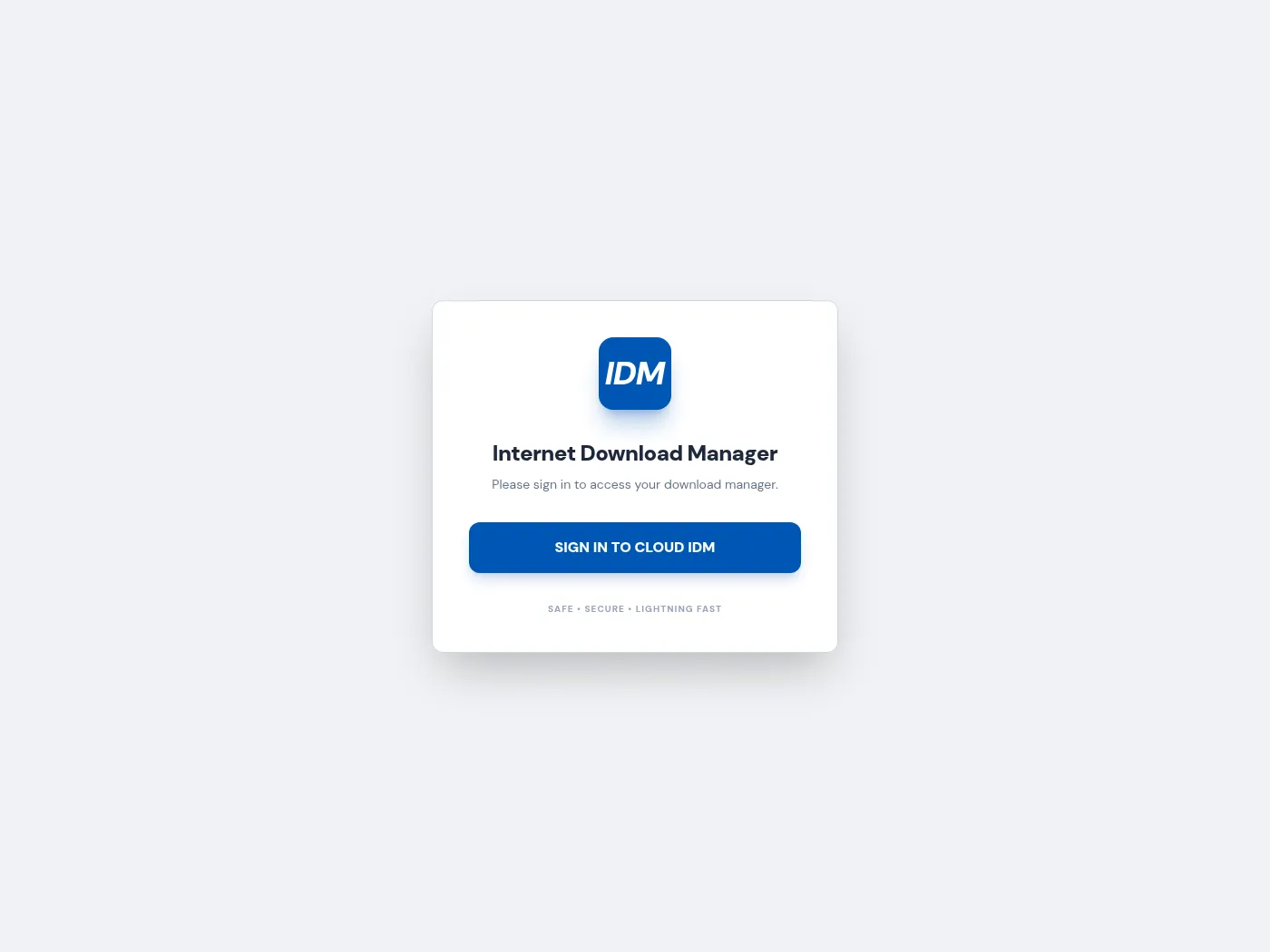 IDM Clone Web