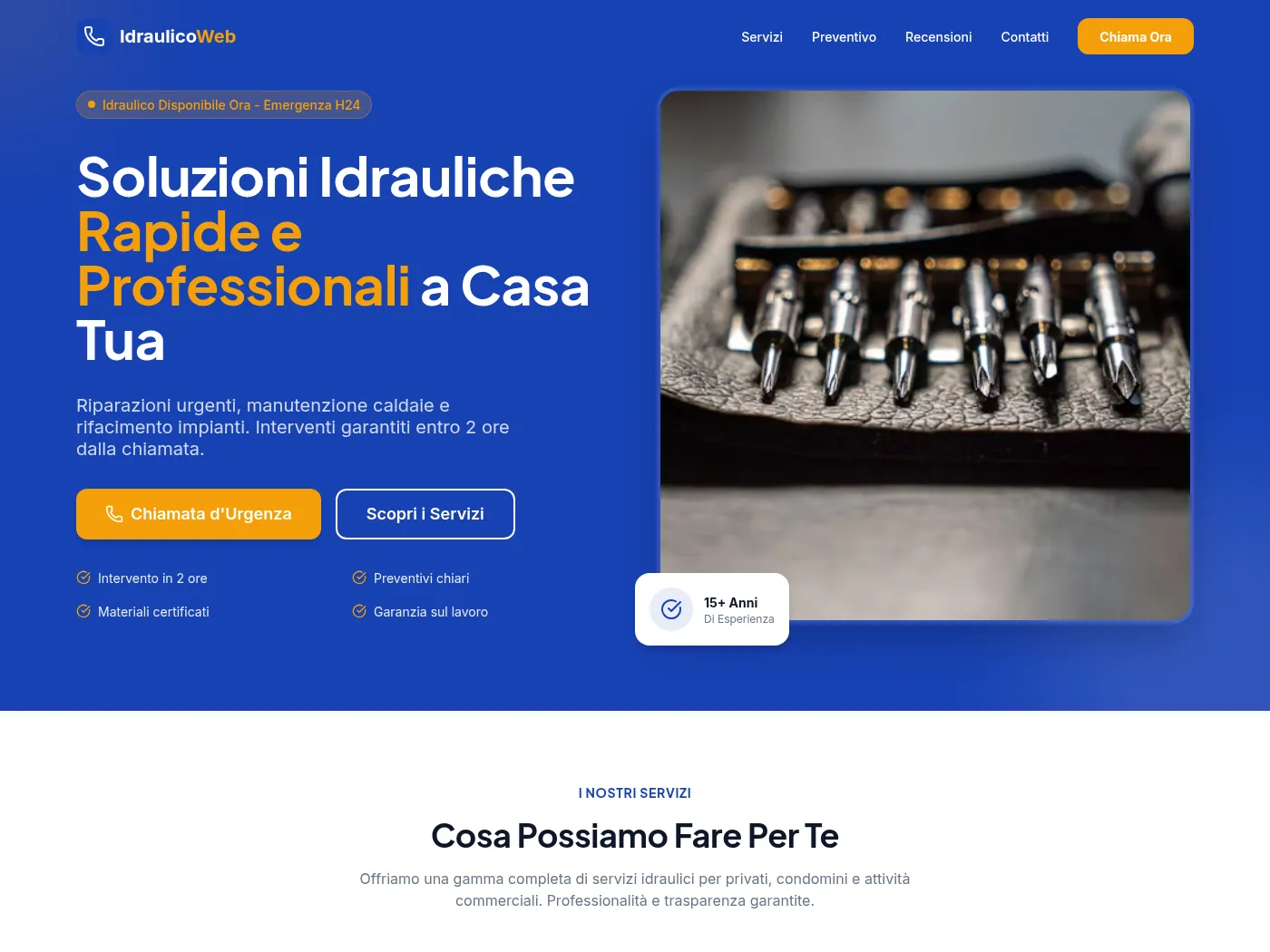 Idraulico Web Veloce