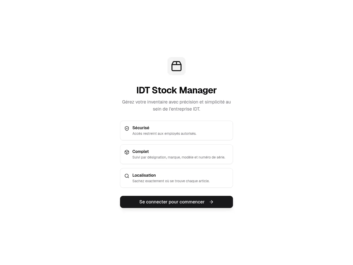 IDT Stock Manager