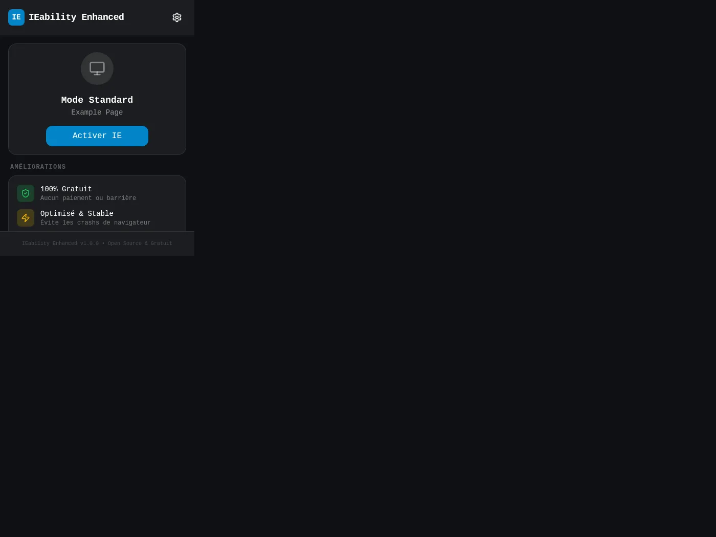 Ieability Enhanced Extension