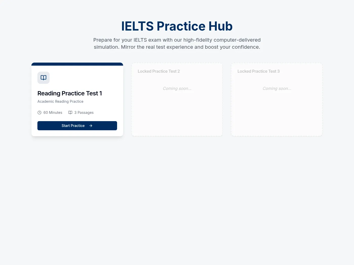IELTS Practice Hub