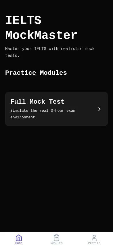 IELTS MockTest Mobile