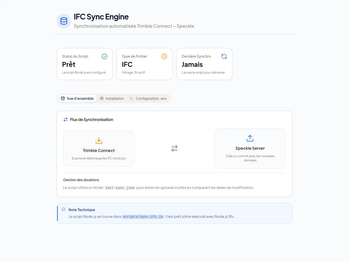 IFC Sync Engine