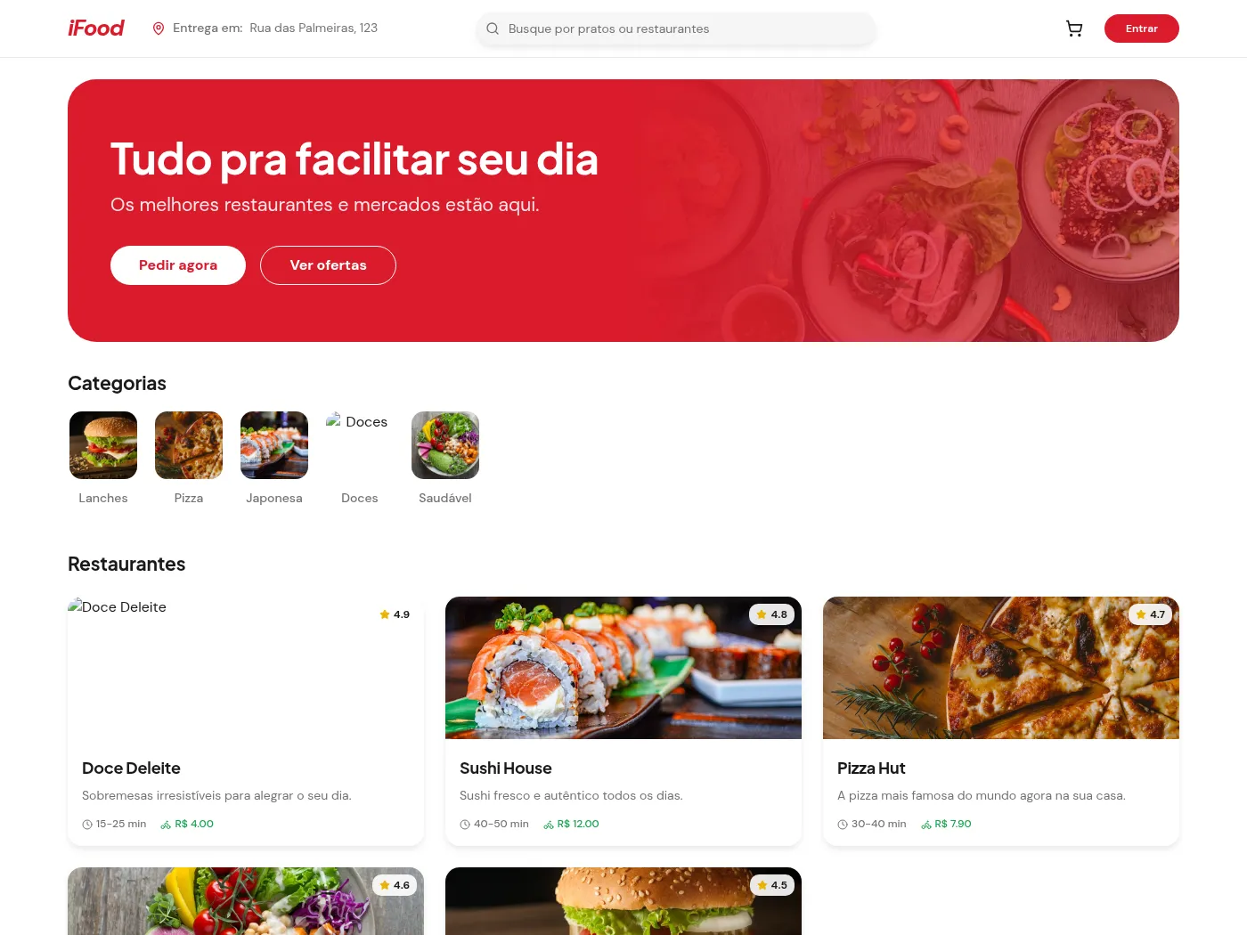 iFood Clone Deluxe