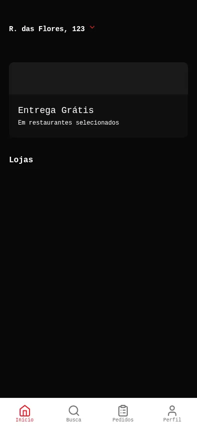 iFood Mobile Clone