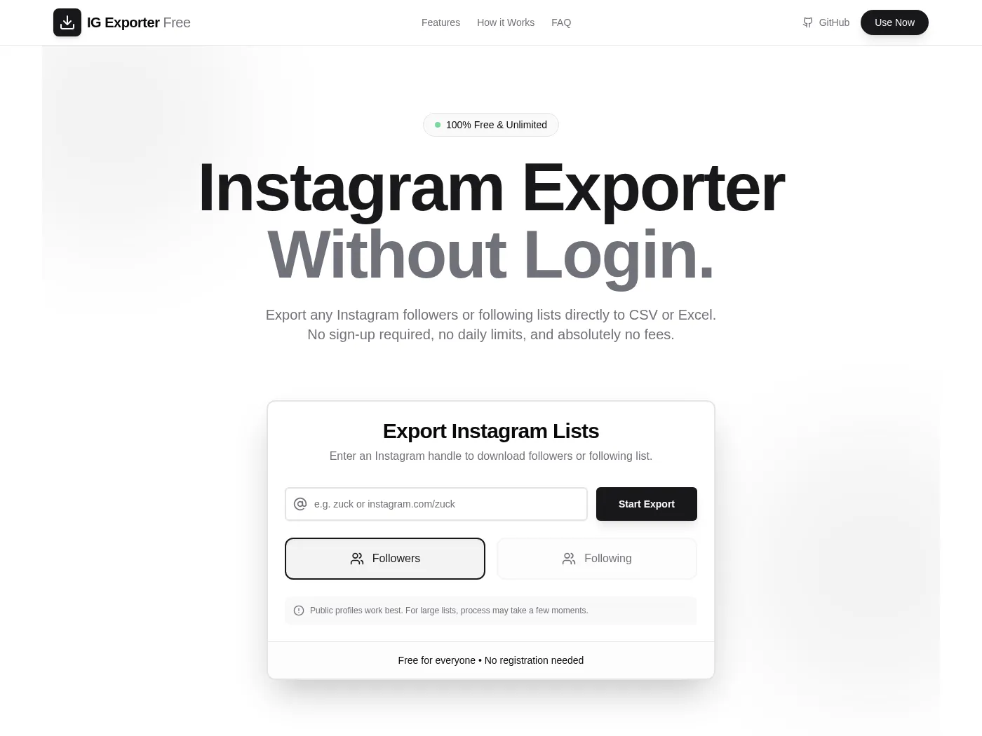 IG Exporter Free
