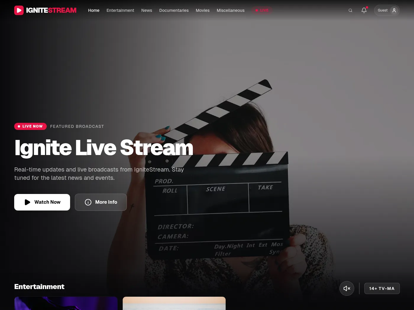 IgniteStream OTT Platform