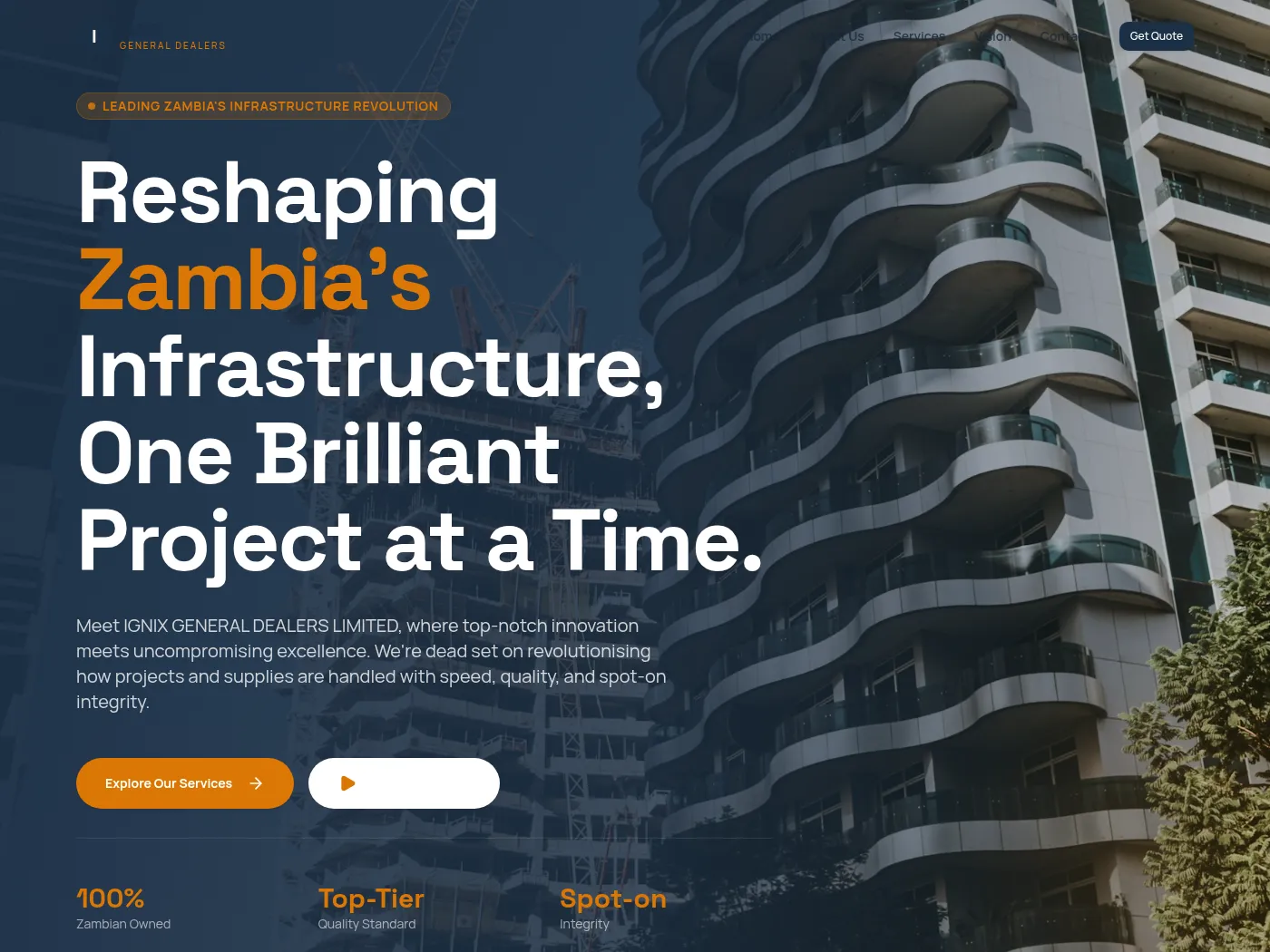 IGNIX General Dealers Site