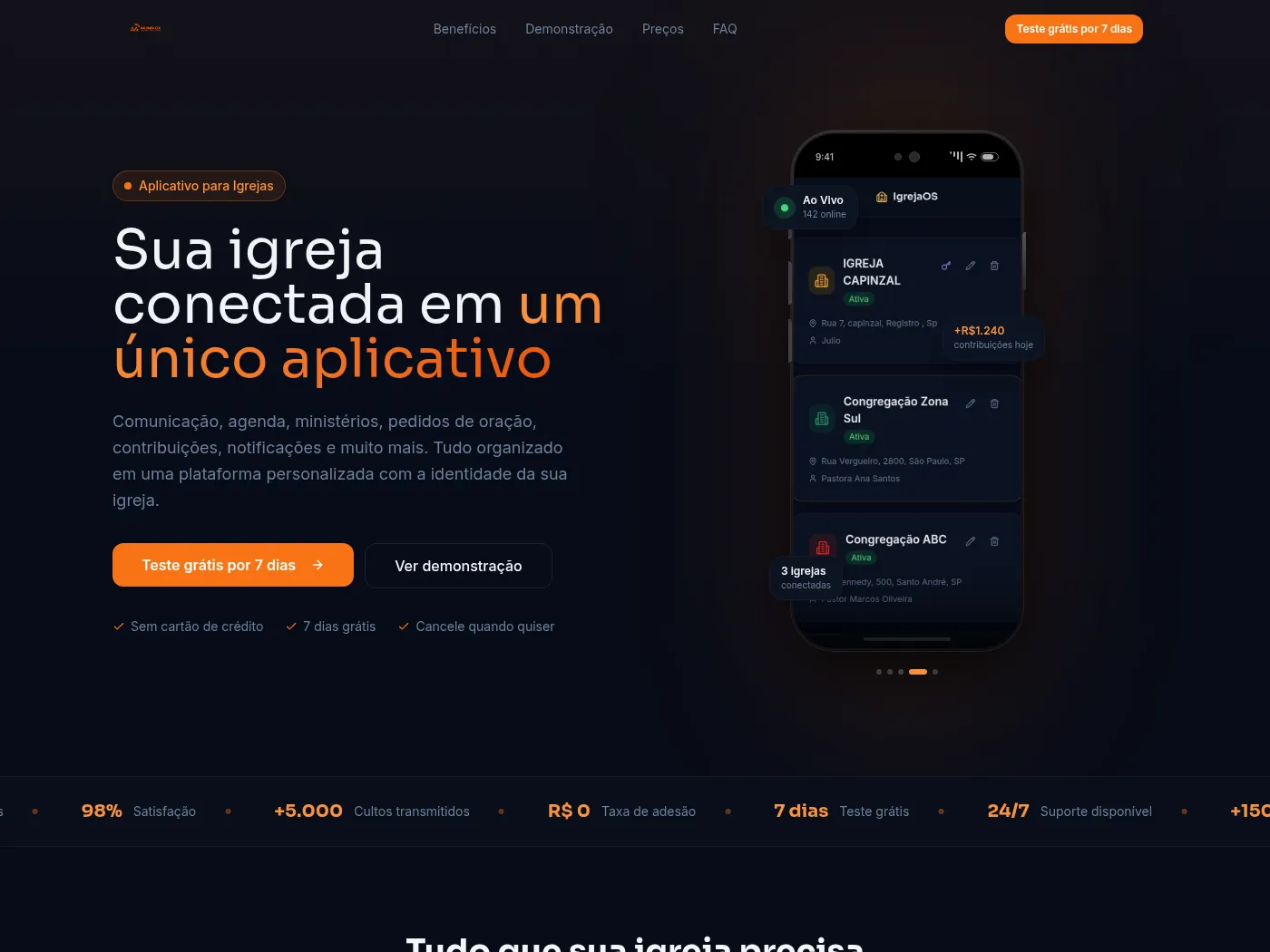 IgrejaOS Platform