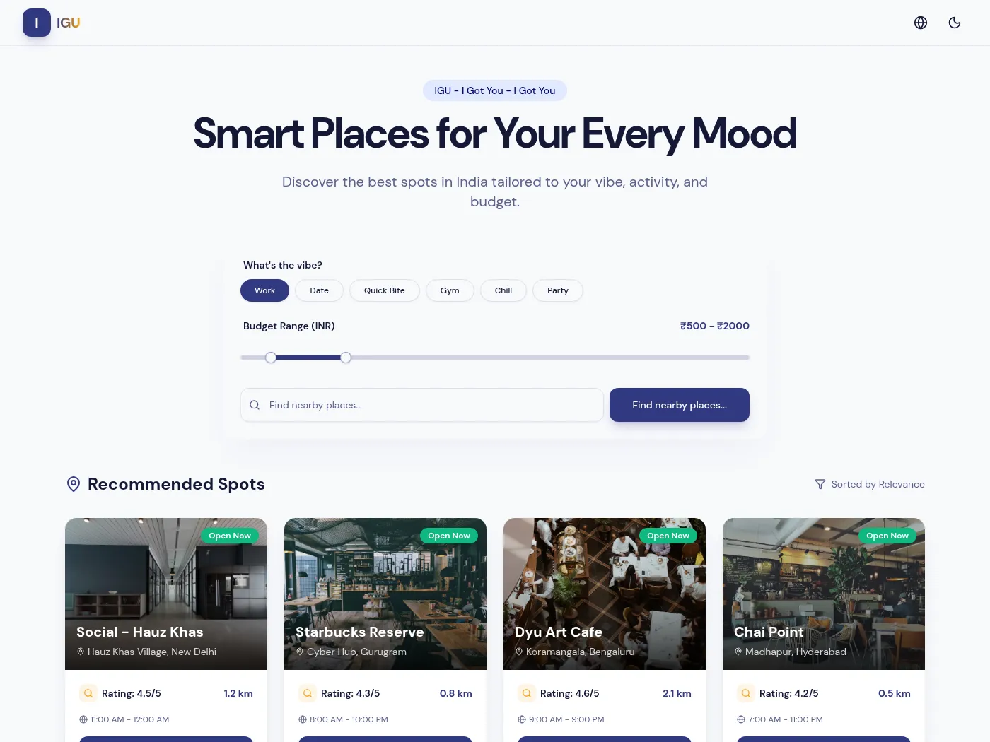 IGU Smart Places Finder