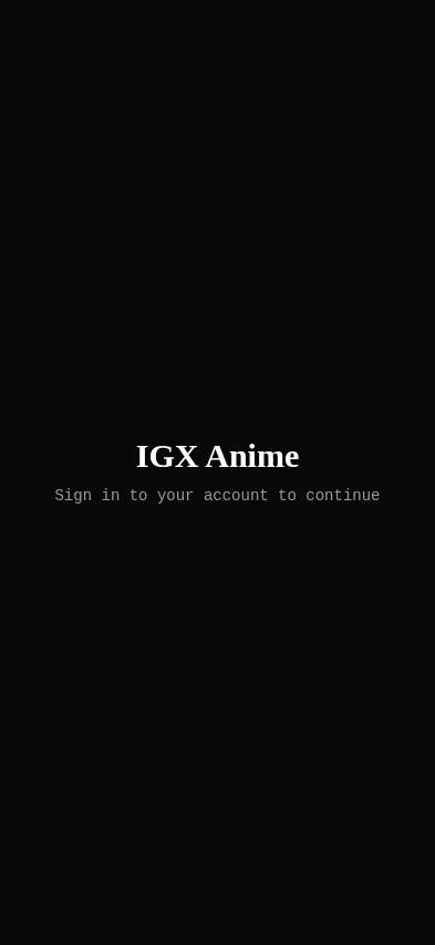 IGX Anime Viewer