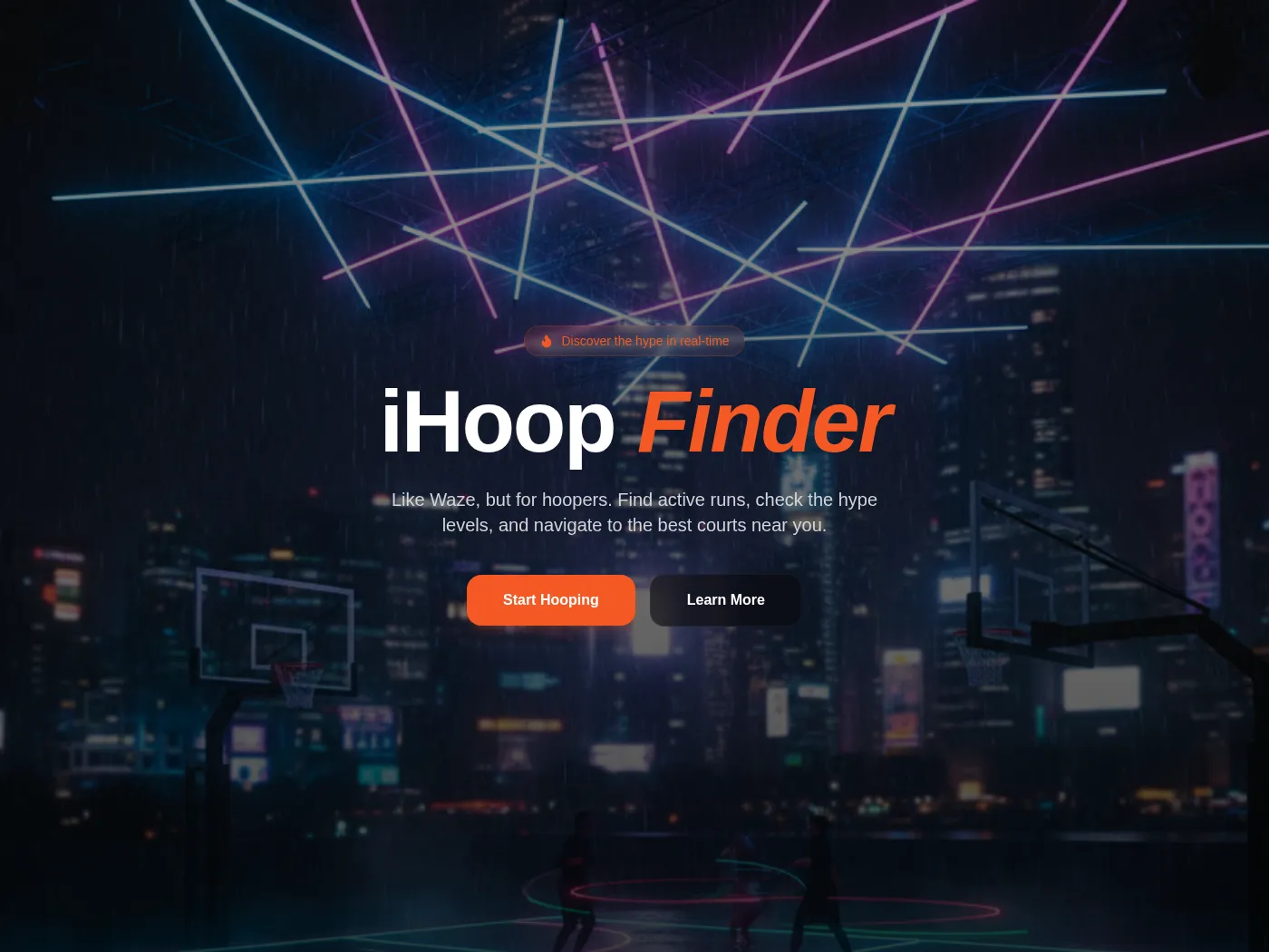 iHoop Basketball Finder