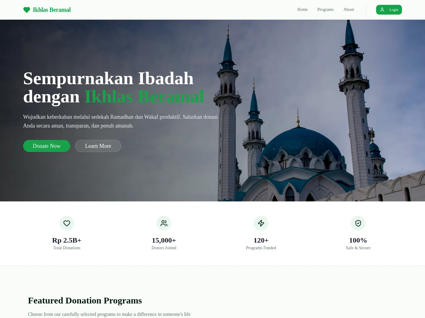 Ikhlas Beramal Platform