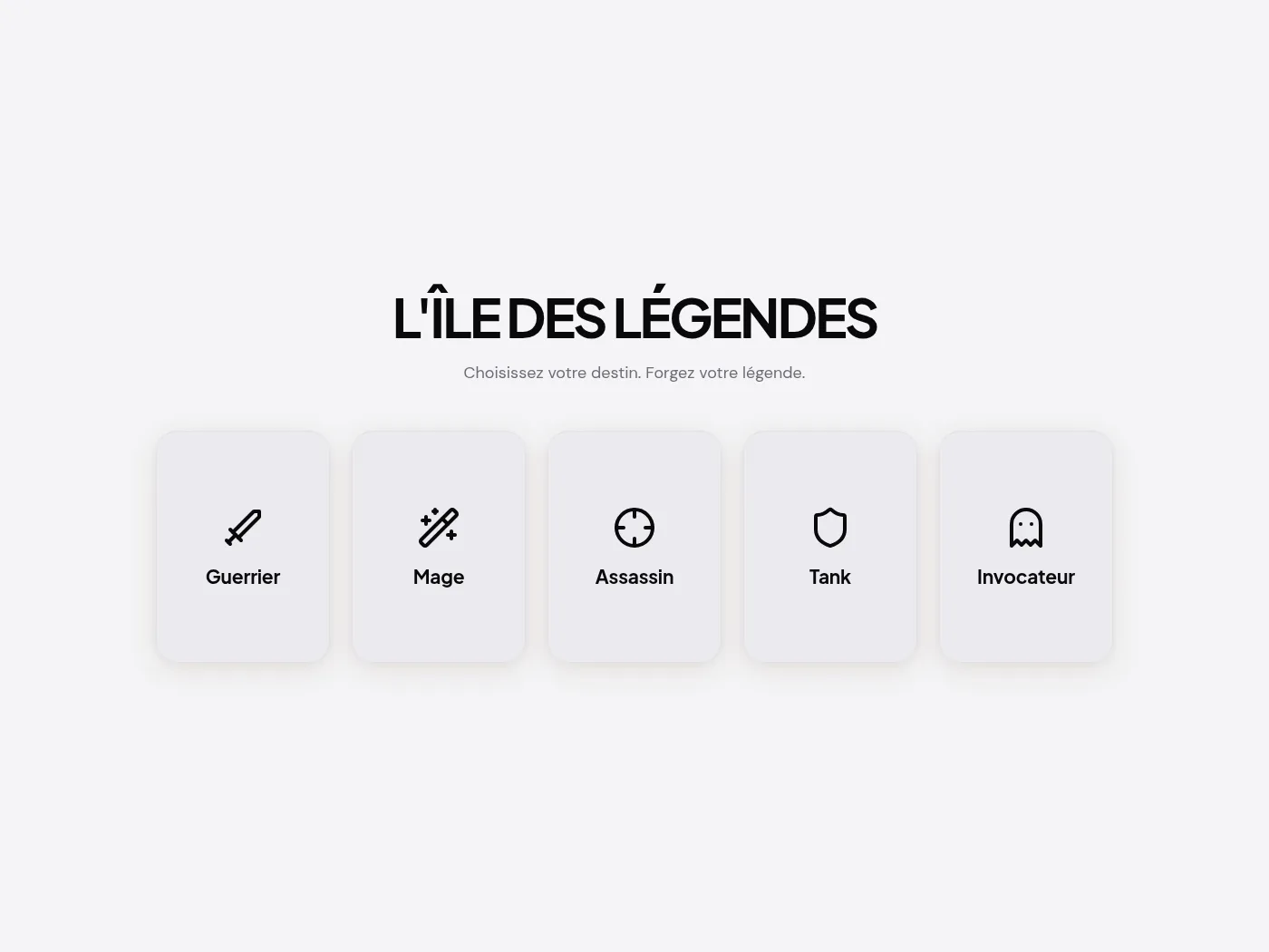 L'Île des Légendes RPG
