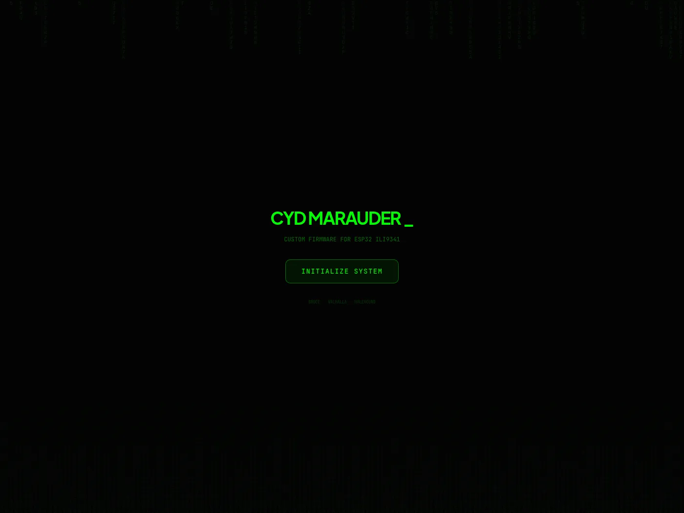 Cyd ILI9431 Marauder UI
