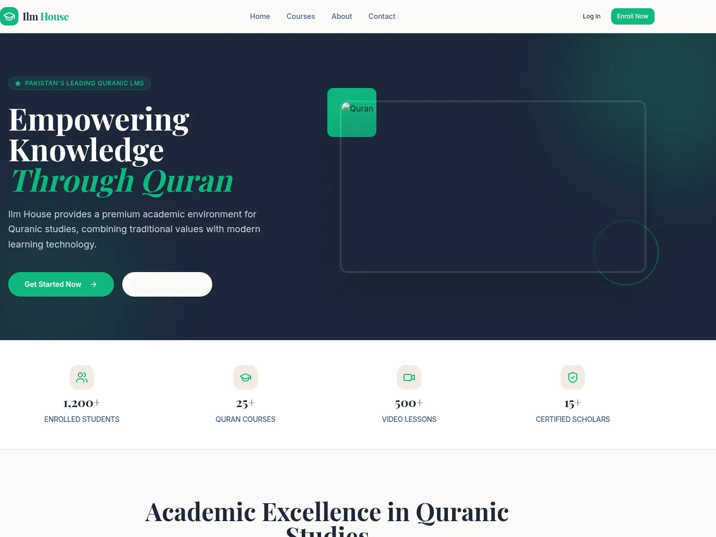 Ilm House LMS Portal